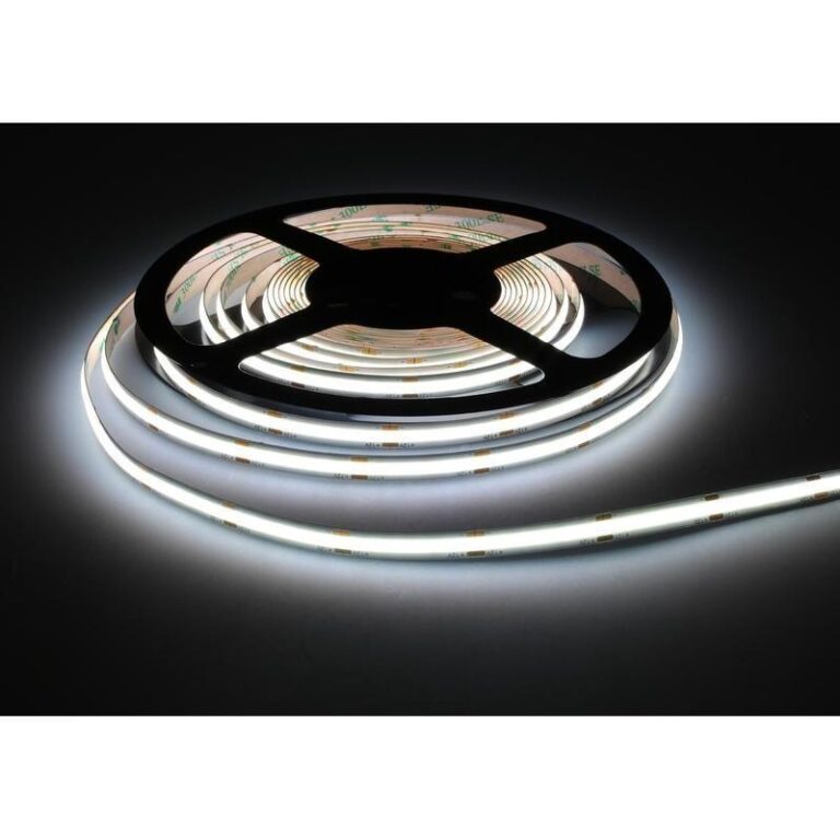 LED pás, COB, 480pcs/m, 9W, IP20, CW, 24V, šírka 8mm - led1.sk